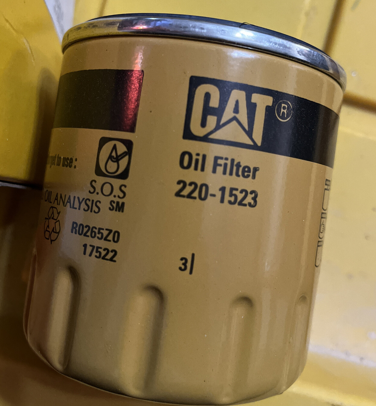 CATERPILLAR 220-1523 - cross reference oil filters | oilfilter ...