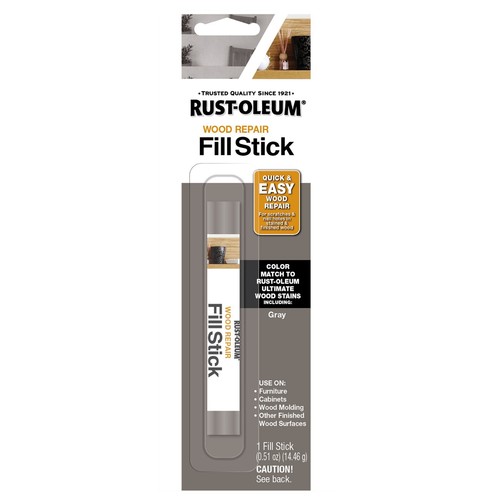 Gray, Rust-Oleum Wood Repair Fill Stick, 0.51 oz | eBay