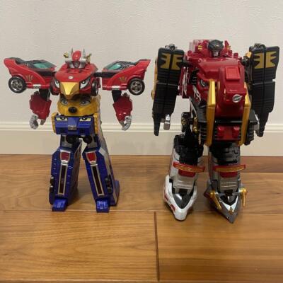 Power Rangers Go-Onger DX Engine-Oh Kyoretsu-Oh Set Bandai Japan Sentai ...