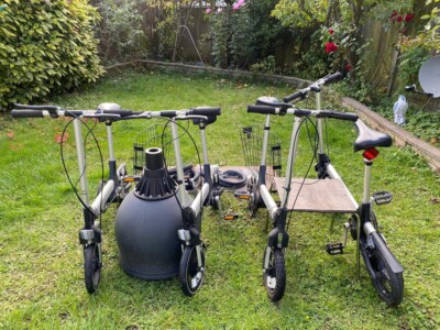 Rare Classic Sinclair Zike Electric Bikes (1992) Sold as Spare or ...