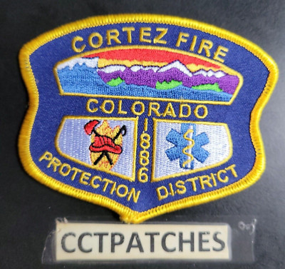 CORTEZ, COLORADO FIRE DISTRICT PATCH CO | eBay