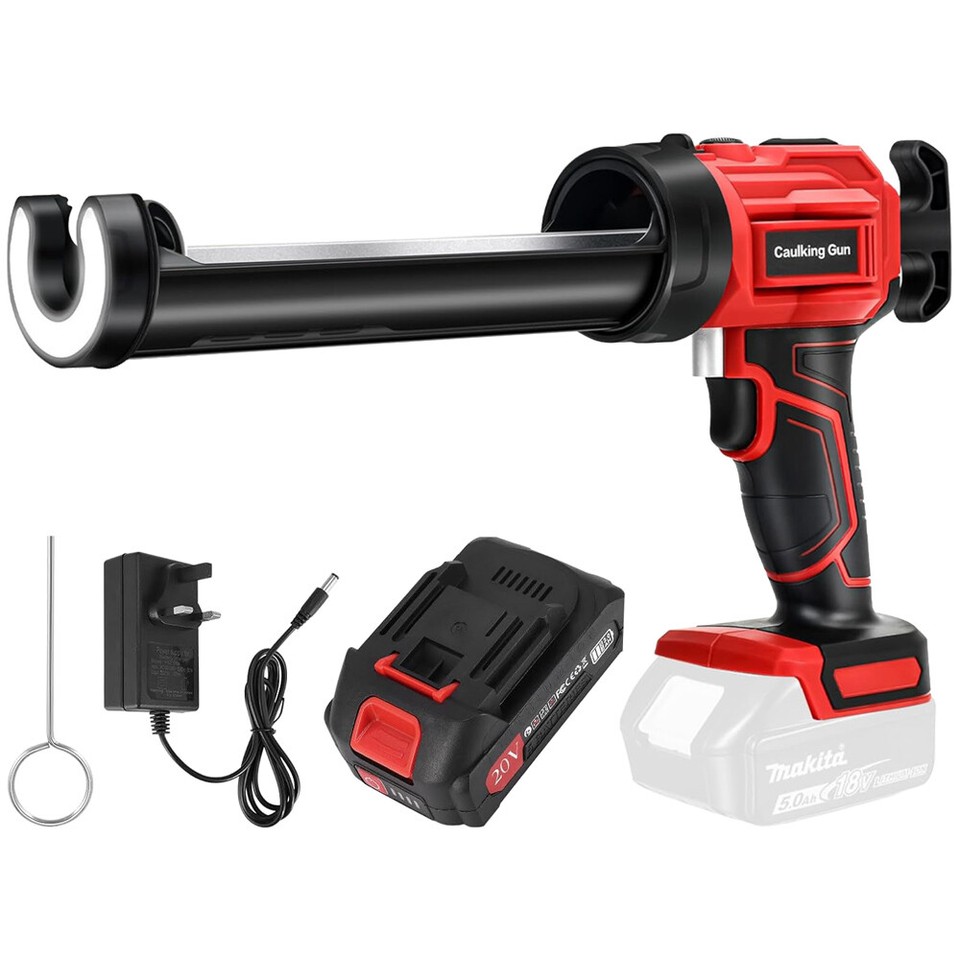 Cordless Electric Caulking Glass Mastic Sealant Glue Gun For Makita ...