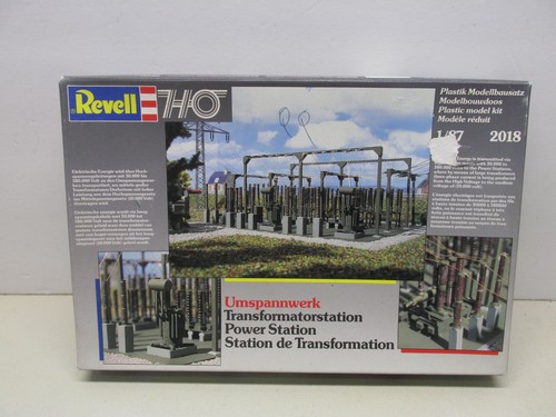 REVELL # 2018 ~ TRANSFORMER POWER STATION ~ BUILDING KIT ~ HO SCALE | eBay