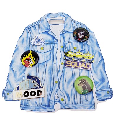 Oh My Disney COCO INSIDE OUT INCREDIBLE Assorted Pins And Buttons ...
