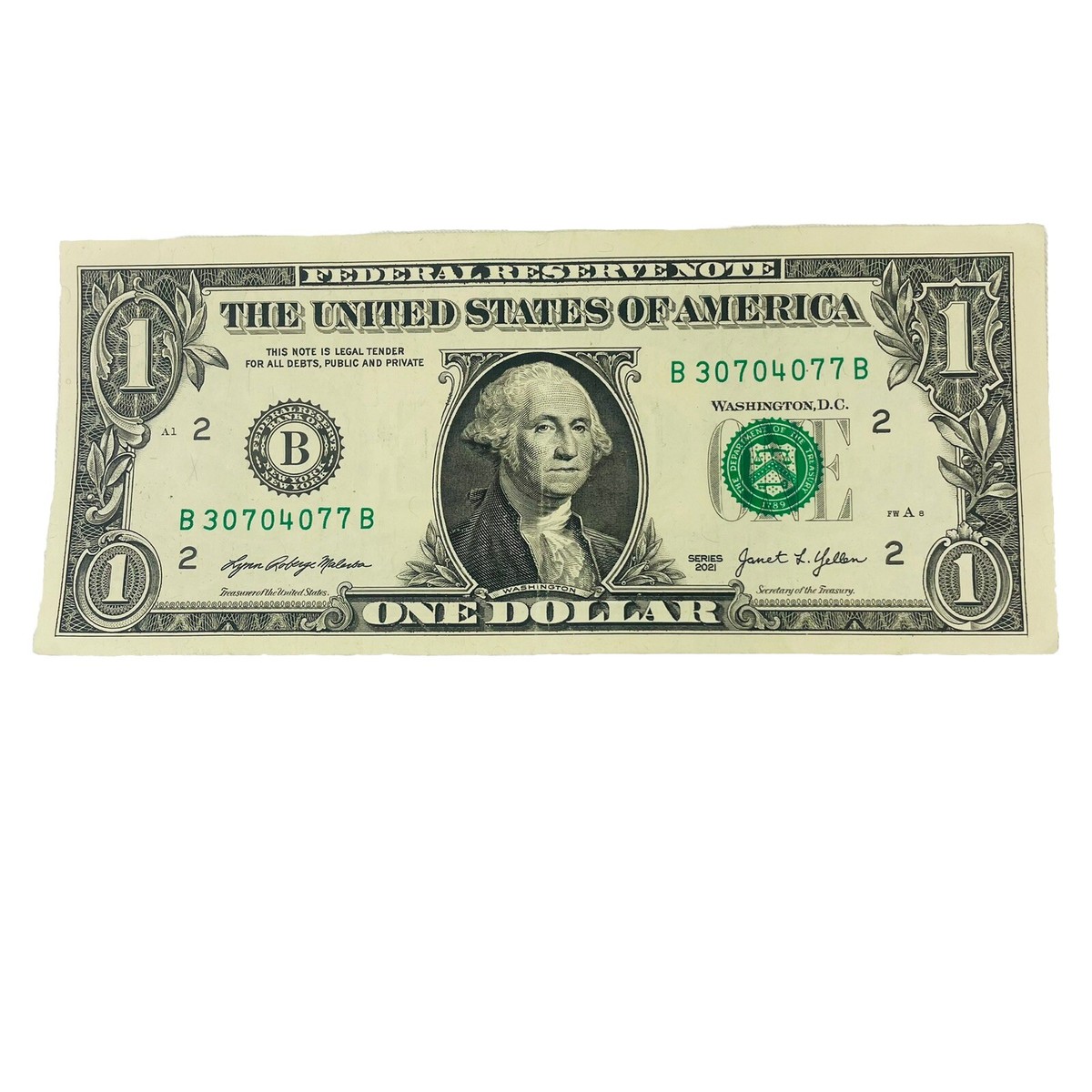 Dollar Front And Back