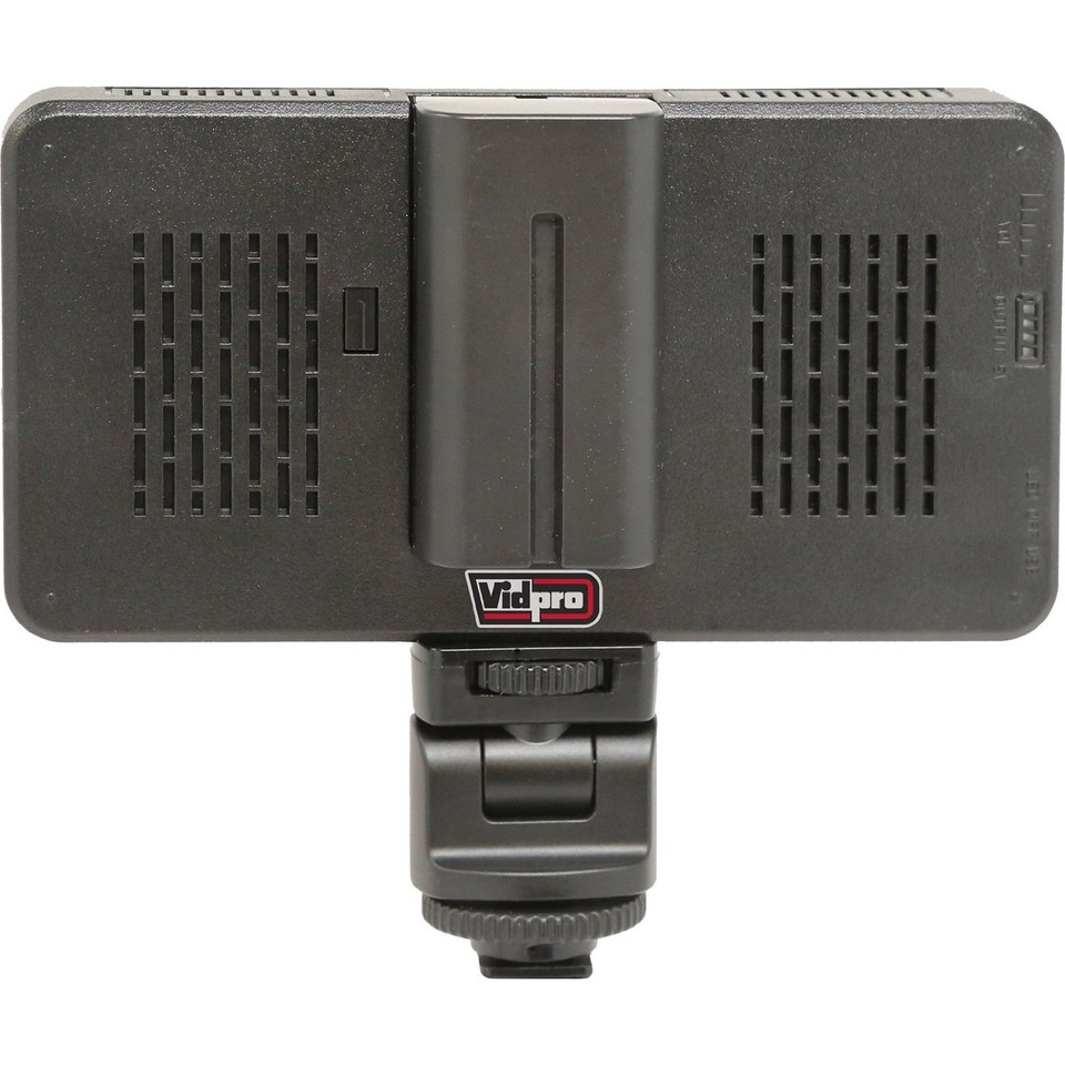 Vidpro LED-230 Ultra-Slim Video Light with 2 Diffusers Battery ...