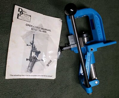 Dillon RL450 w Partial Priming System. Very Good to Excellent Condition ...