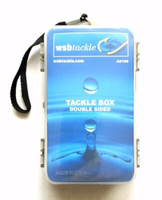 WSB SMALL DOUBLE SIDED TACKLE BOX CARP / COARSE FISHING | eBay UK