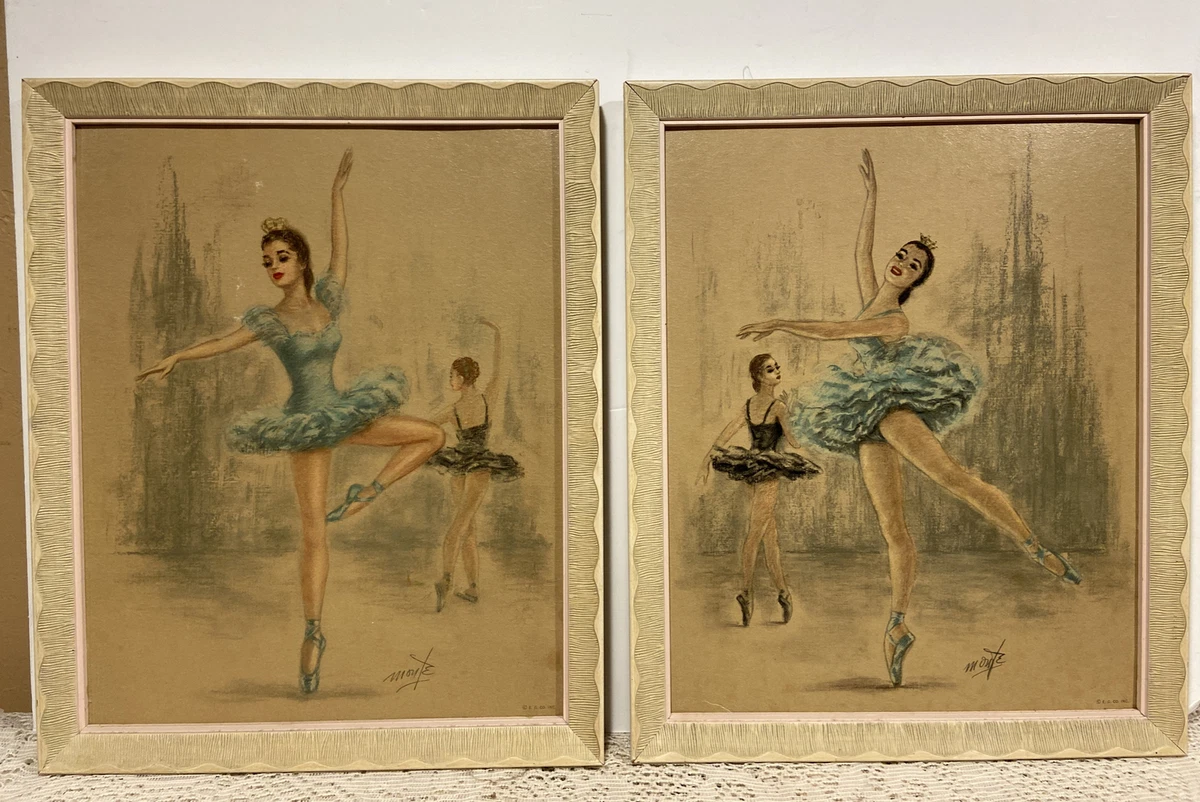 Ballerina Paintings By Monte