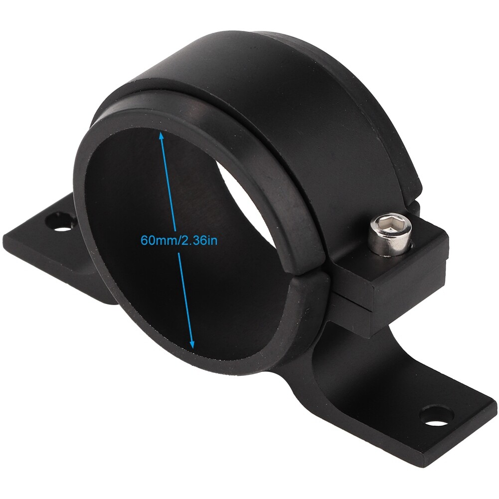 *60mm Aluminum Alloy Car External Fuel Pump Mounting Bracket Filter ...