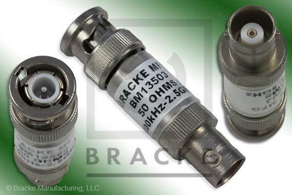 50 Ohm BNC Male to BNC Female Detector, Freq.100 kHz-2.5 GHz Negative ...