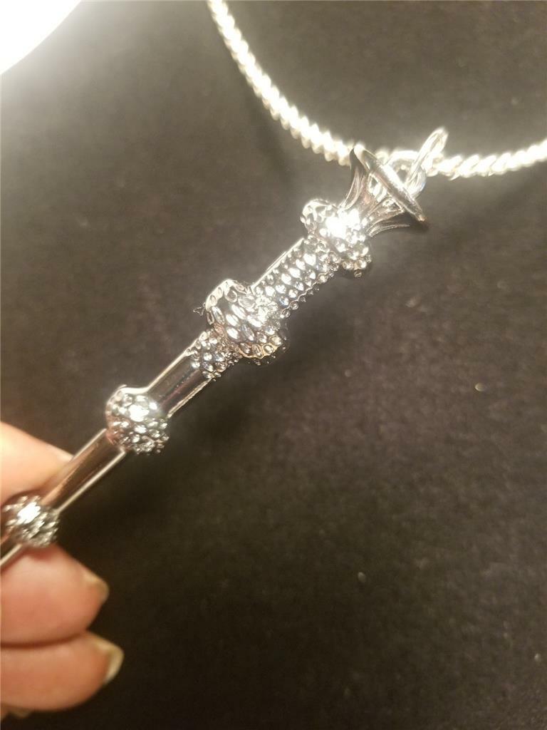 19” Chain Harry Potter Dumbledore’s Wizard Wand Alloy… - Gem