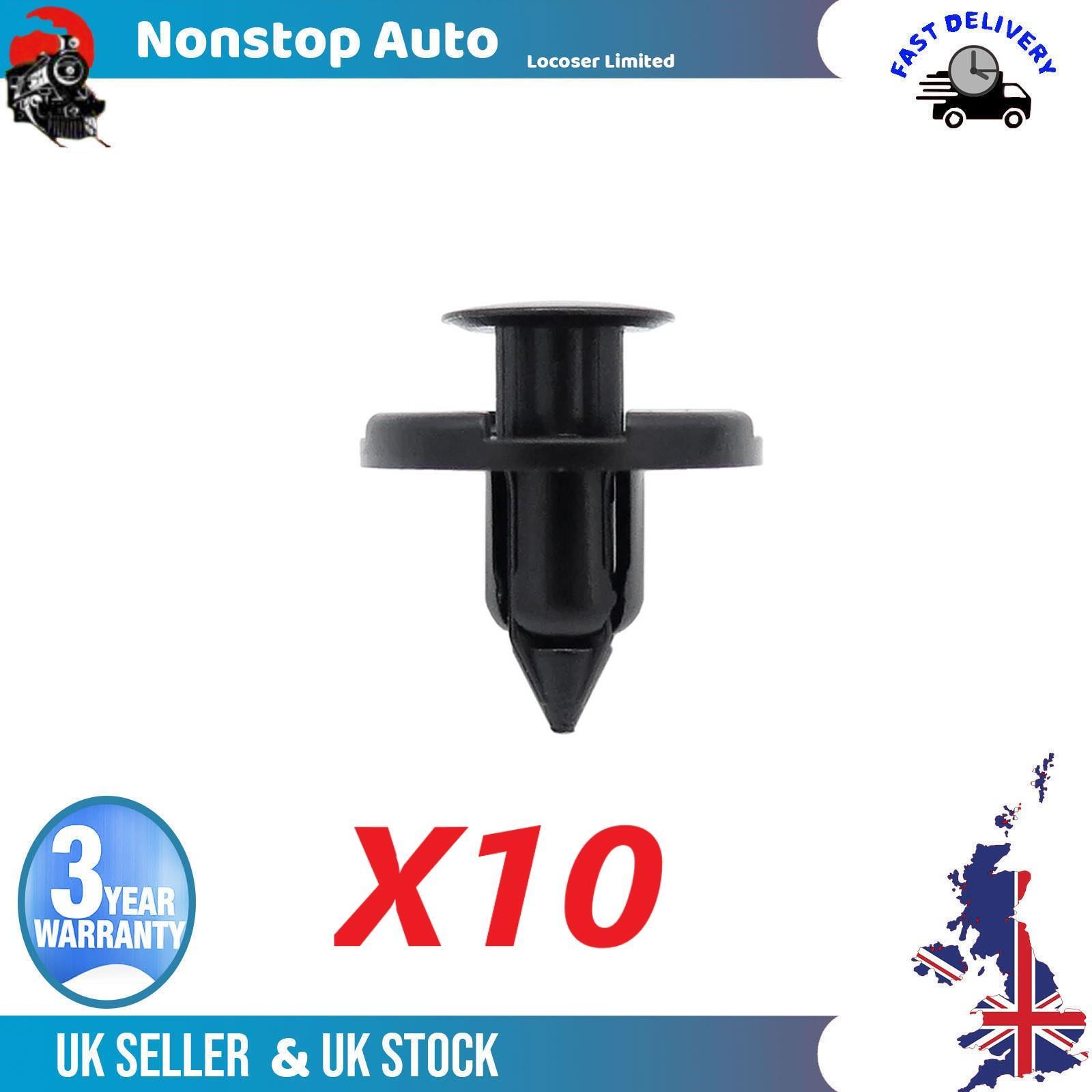 10X Plastic Rivet Trim Clips For RENAULT Arkana Kadjar Koleos | eBay ...