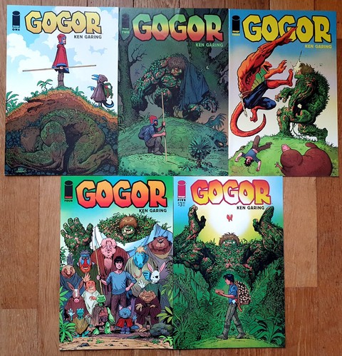 5 COMICS GOGOR N° 1 à 5 IMAGE 2019 | eBay