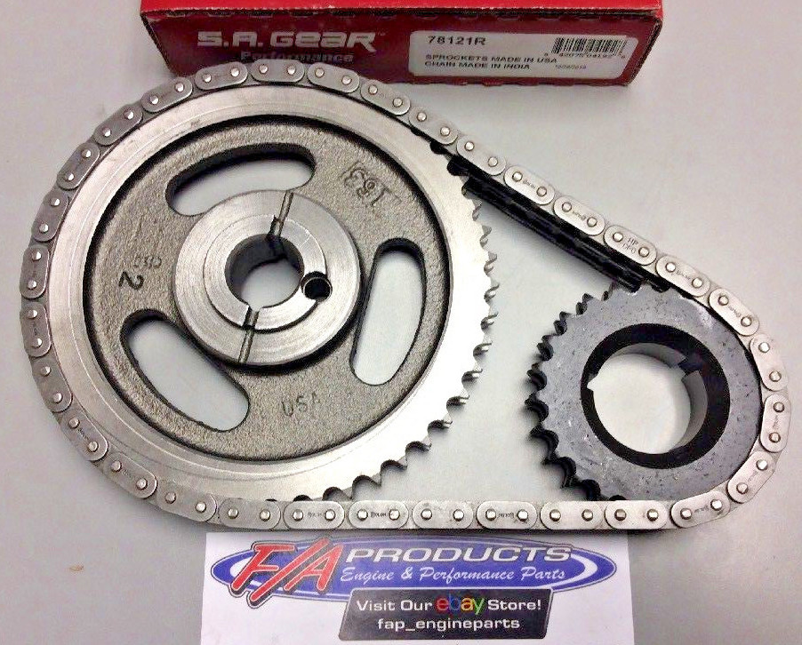 FORD 351 Cleveland & 400M V8 Engines 1970 - 1982 Timing Set S.A. GEAR ...