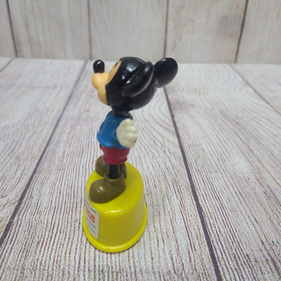 Vintage Disney Mickey Mouse Push-Up Puppet Toy Gabriel Industries 4 ...