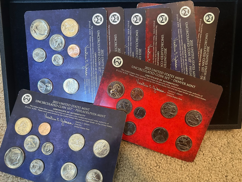 4 Set LOT 2023 P & D Uncirculated US Mint Sets - Original Mint ...