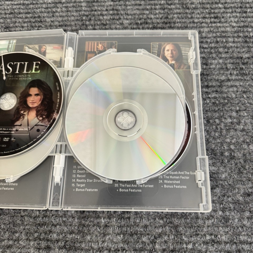 Castle: the Complete Fifth Season (DVD, 2012) 786936831580| eBay