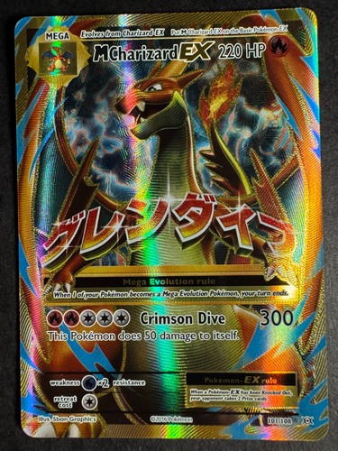 M Charizard EX Full Art 101/108 Pokemon XY Evolutions Near Mint | eBay