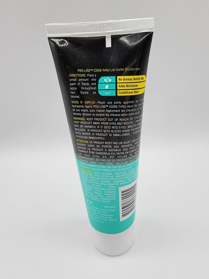 Proline Comb Thru Lite Creme Moisturizer Hydrant Creme Hair/ Scalp ...