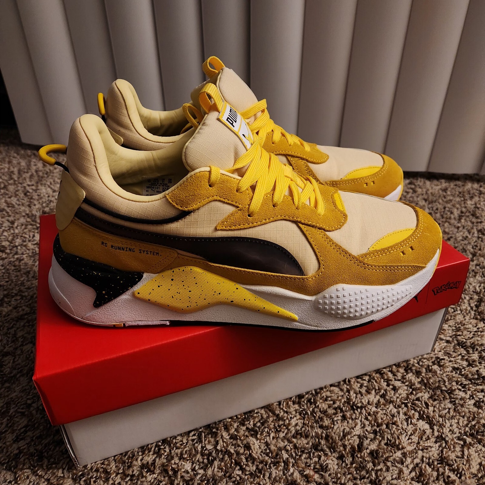 Size 11 - PUMA Pokémon x RS-X Pikachu - Gem