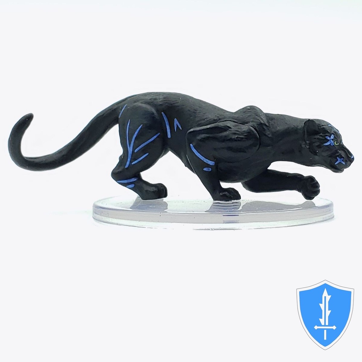 D&D Miniatures Lot Guenhwyvar - D&D Black Panther Miniature Painted ...