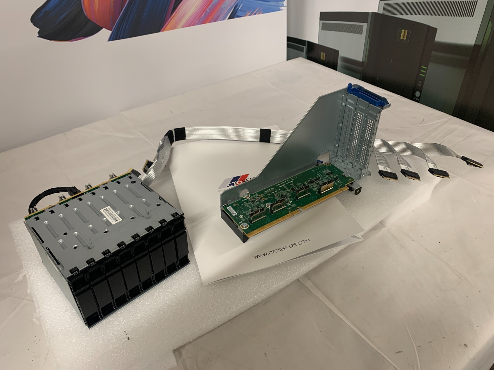 HPE ProLiant DL380 Gen10 8x U.2 / U.3 NVMe Express Bay Enablement Kit ...