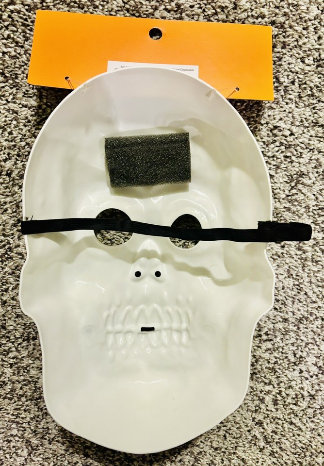 Halloween Neon Skull Mask Black Light Responsive Hyde & Eek Target | eBay