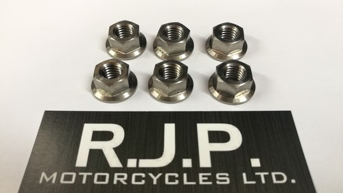 Honda CR 250 Super Evo Titanium Engine Cylinder Head Nuts Motor 2001 ...