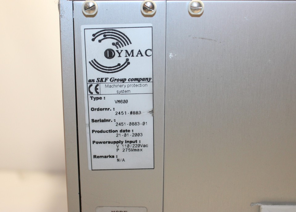 Vibro-Meter 204-040-100-011 Rack for VM600 | eBay