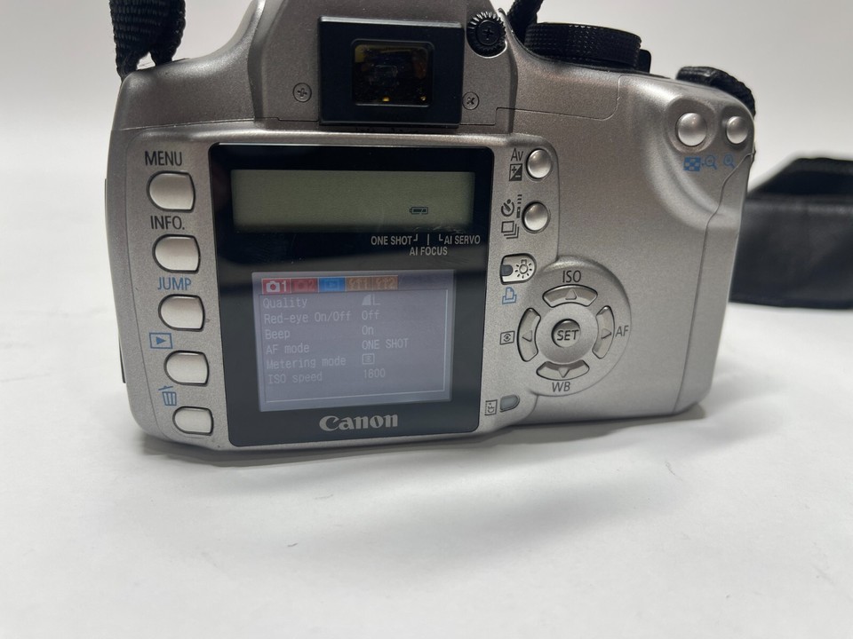 Canon EOS Rebel XT 8.0 MP Digital SLR Camera w/ EFS 18-55mm Lens ...