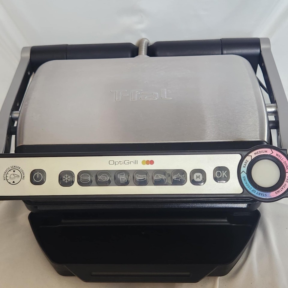 T-Fal Optigrill SERIE 8351s1 Automatic Sensor Indoor Grill. Tested ...