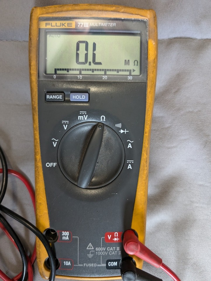 Fluke 77III Digital Multimeter with Probes - Working 73920717 | eBay