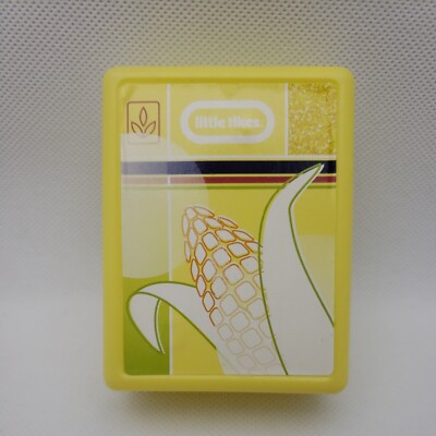 Vintage Little Tikes Fun with Pretend Play Food Grocery Box of Corn HTF ...