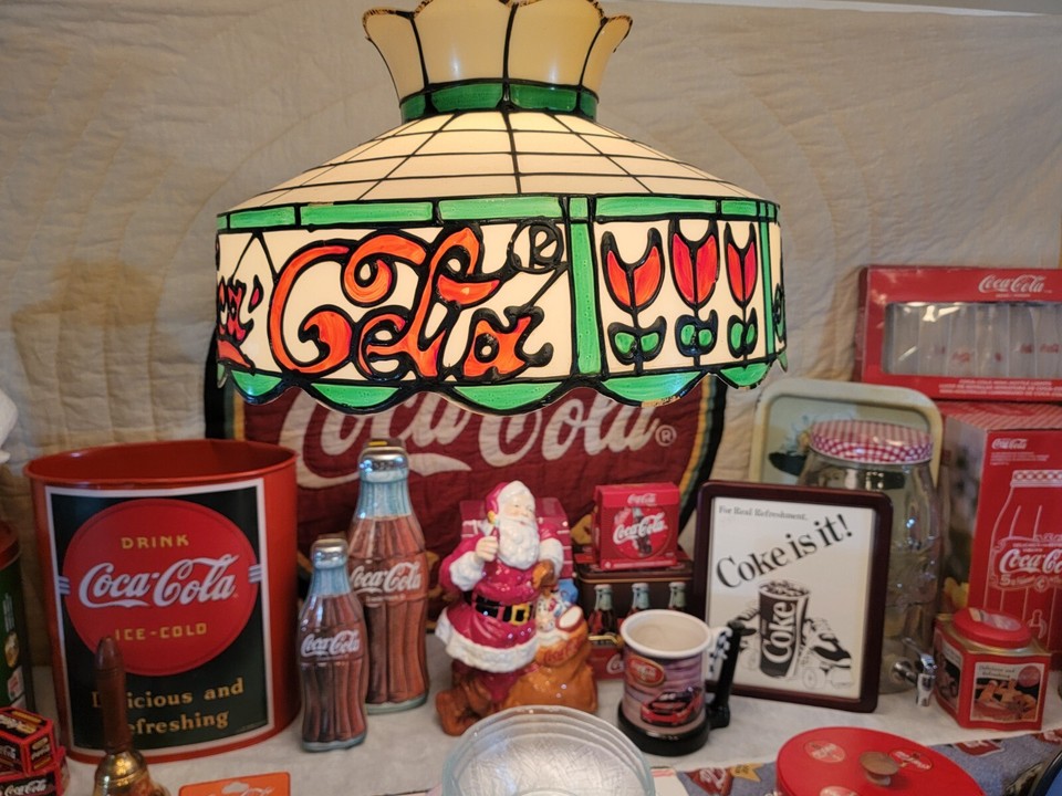 Coca Cola COLLECTION Huge Vintage Lot Coke Collectibles OVER 225+ Items ...