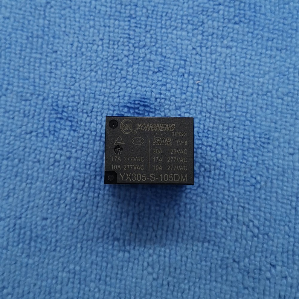 1pc YX305-S-105DM 5V DC 17A 10A 4pin PCB Power Relay Original YONGNENG ...