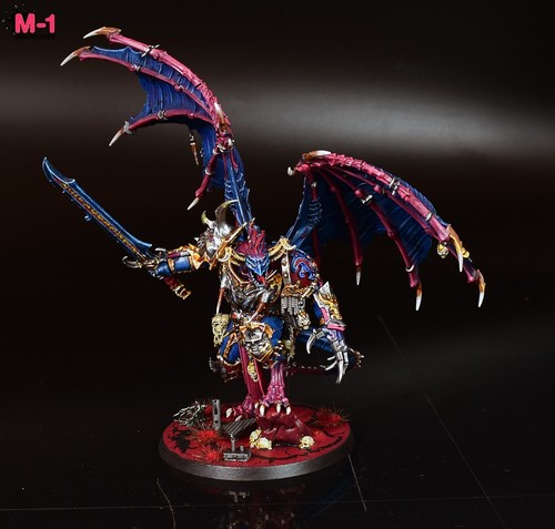 Warhammer 40k Thousand Sons Daemon Prince M1 painted | eBay