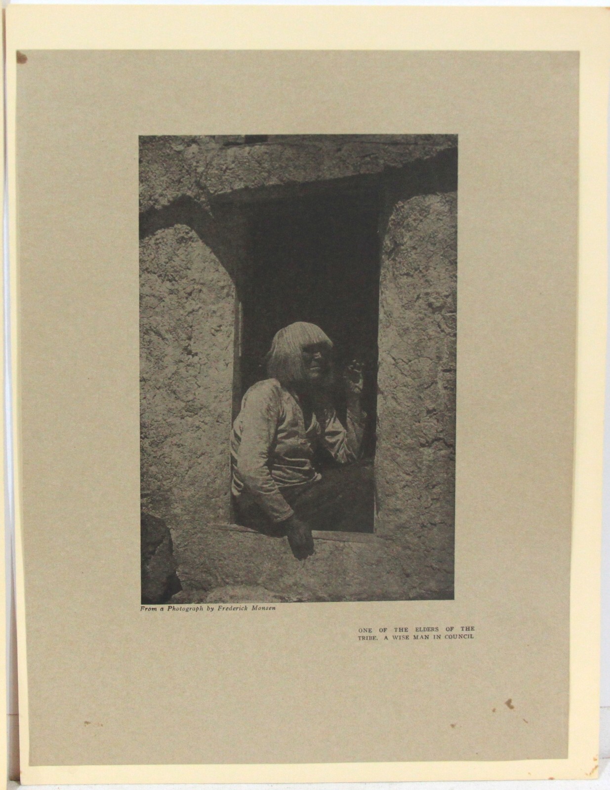 3 Frederick Monsen Native American Photogravures from the Craftsman Mag ...