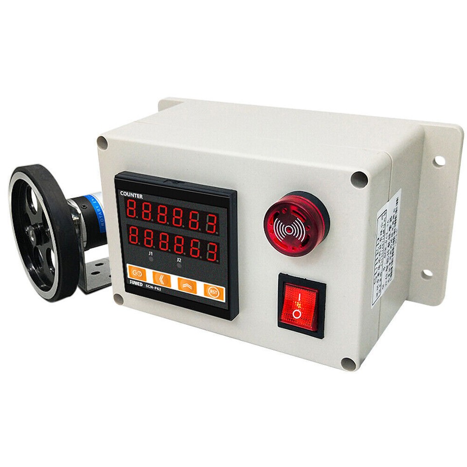 300ppr Rotary Encoder Digital Meter Counter with Wheel & Mounting ...
