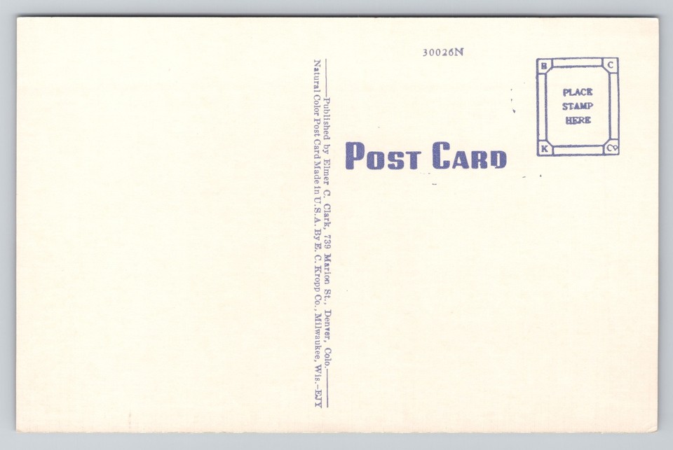 Mary Reed Library at University of Denver, Denver CO Postcard | eBay