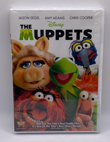 The Muppets Starring Amy Adams Family Adventure Comedy on DVD New | eBay