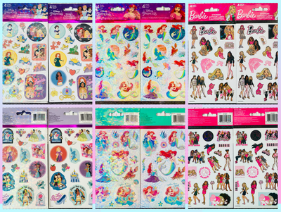 Barbie Princess Stickers