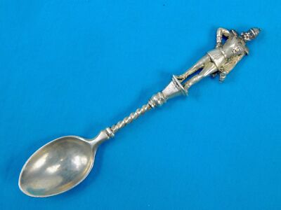 Antique 800 Silver Imperial German Germany Dessert Spoon Kaiser William ...