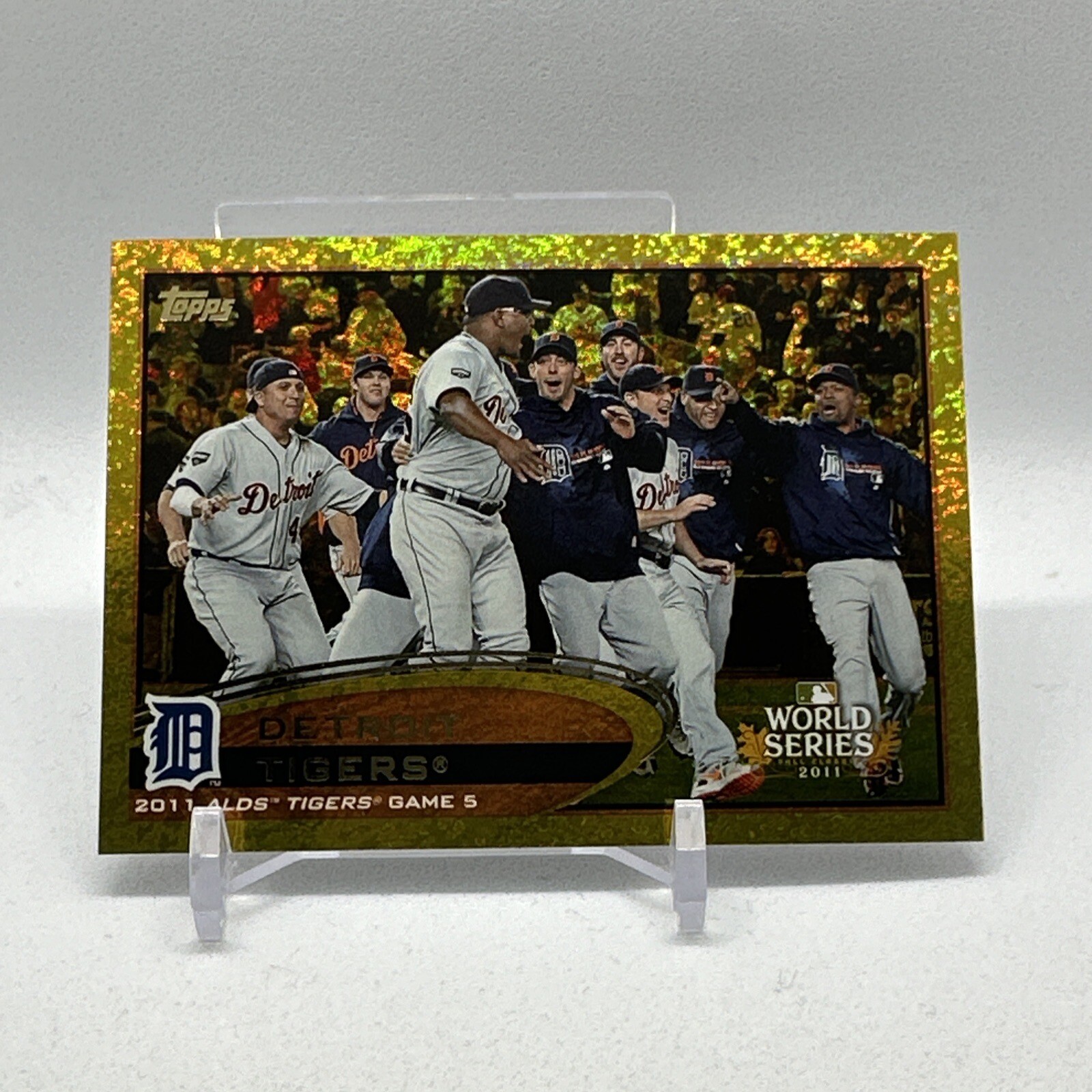 2012 Topps Gold Sparkle Detroit Tigers PS, HL #32 Detroit Tigers | eBay