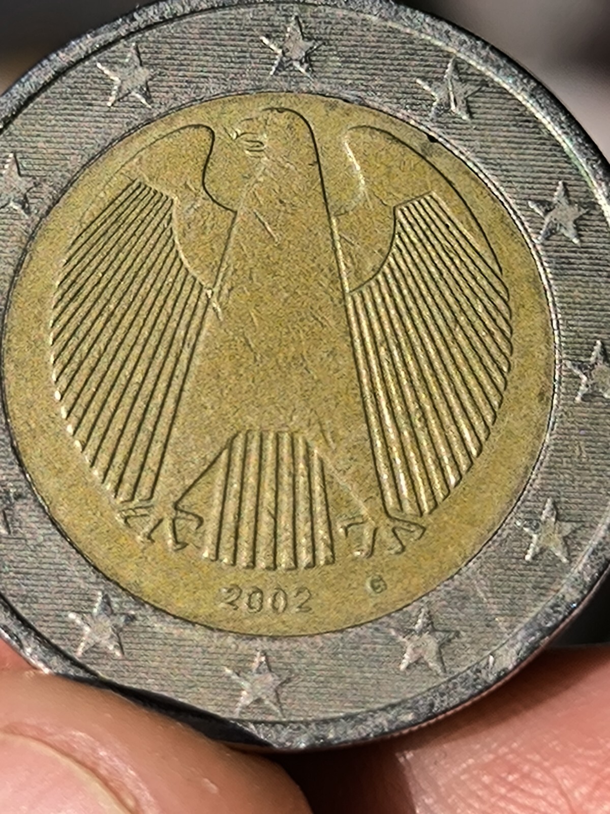 Euro Coin 2 euro GERMAN 2002 G extremely rare | eBay