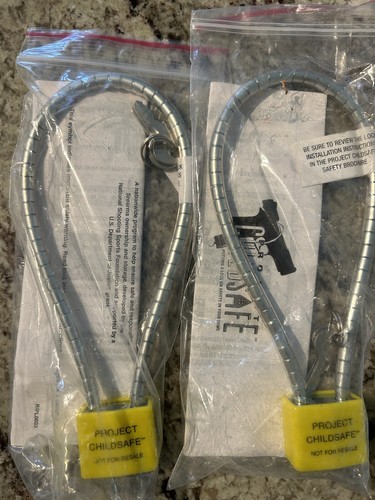 2 Project Childsafe Gun Pistol Lock Child Safe Safety Multipurpose ...