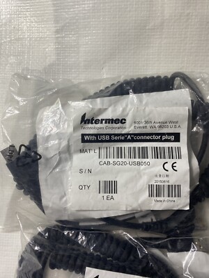 Intermec CAB-SG20-USB001 USB Cable, 6 straight | eBay