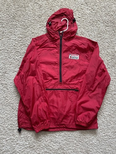 Vtg. Walt Disney World Mickey Mouse Jacket Unisex M Red Pullover ...