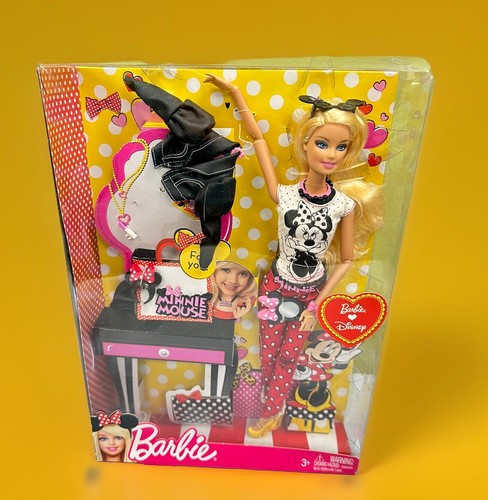 2013 BARBIE LOVES Disney MINNIE MOUSE SUPER RARE Doll New Read | eBay