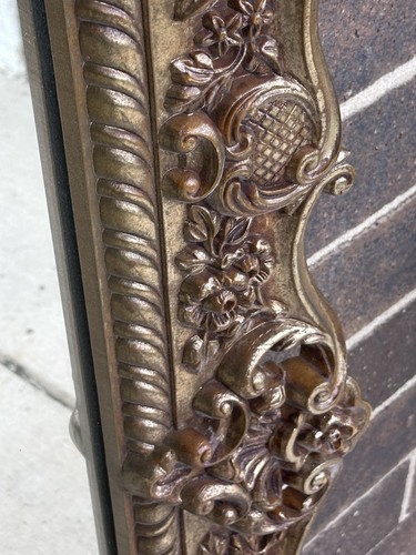 large ornate vintage gold mirror. 33x44” | eBay